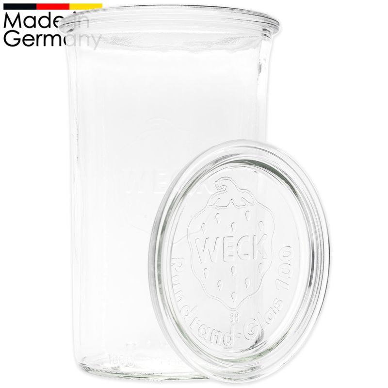 1000ml WECK Glas kaufen - das 1 Liter Sturzglas von WECK